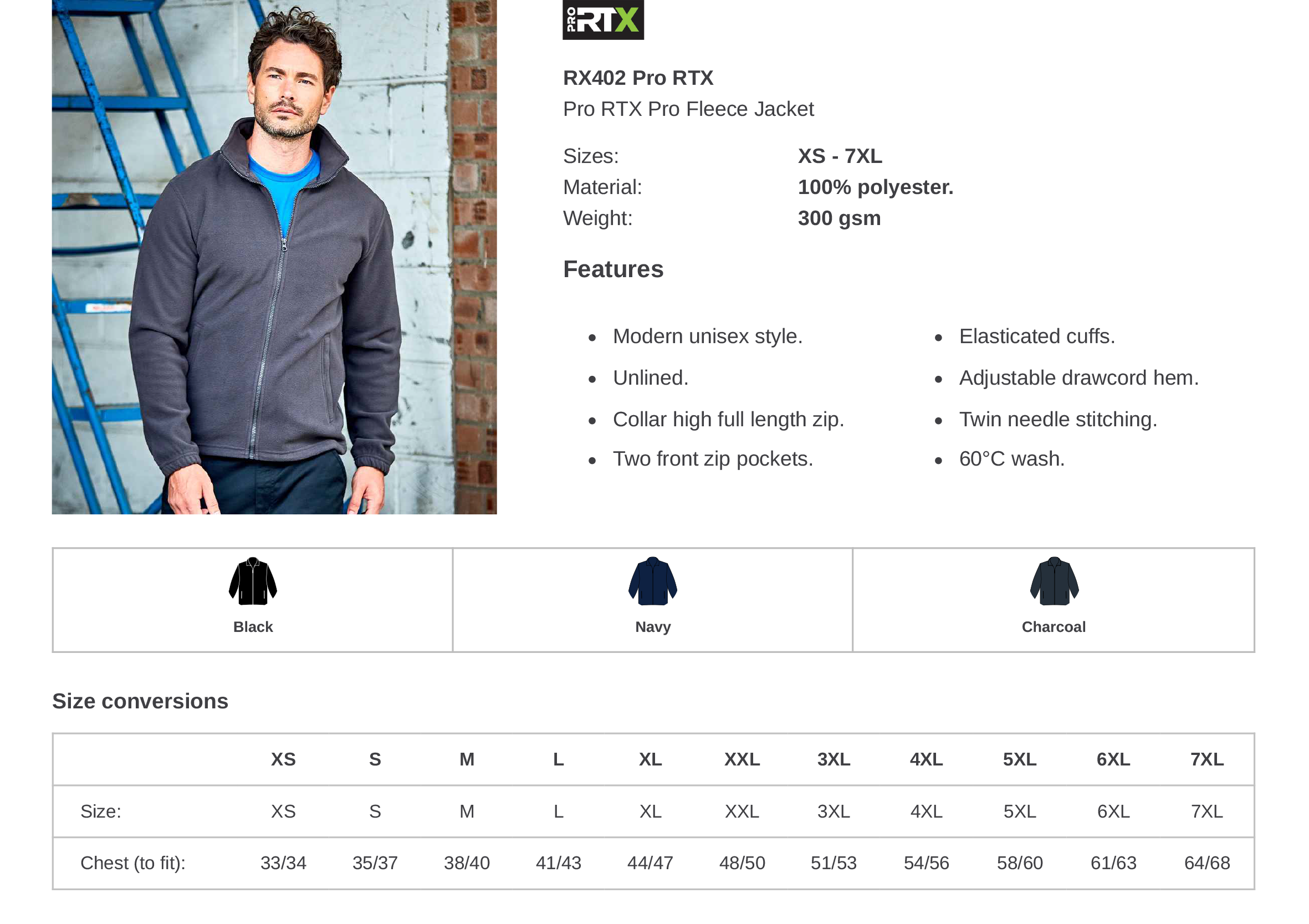 Neurology Fleece Jacket | Ridge Oxford Ltd